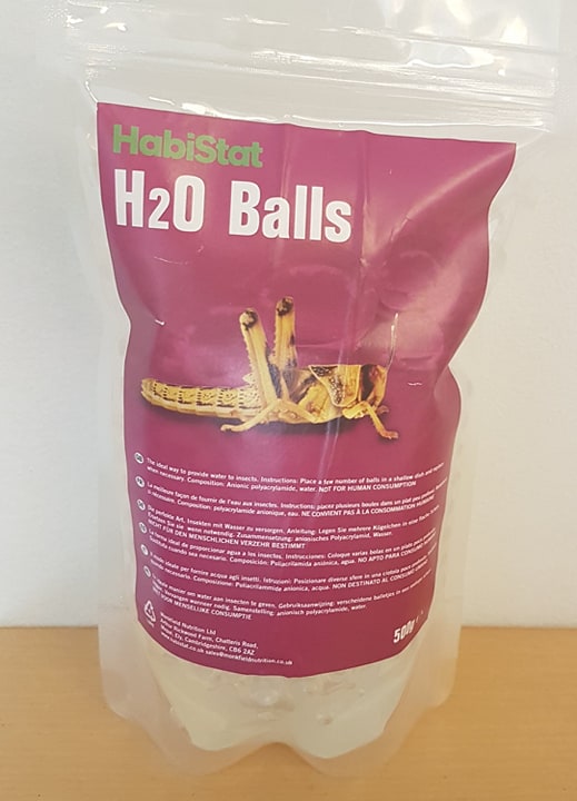 H2O Balls 500g HabiStat – Reptifood Finland